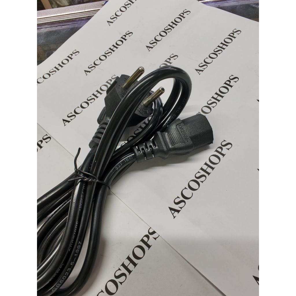Jual Kabel power PC CPU kabel listrik 220 Volt Komputer UPS LCD LED TV ...