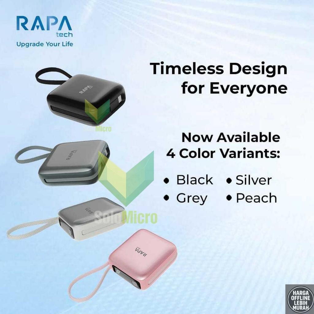 Jual RAPAtech LX17 Rapa Powerbank Fast Charging 10.000mAh Triple Output ...