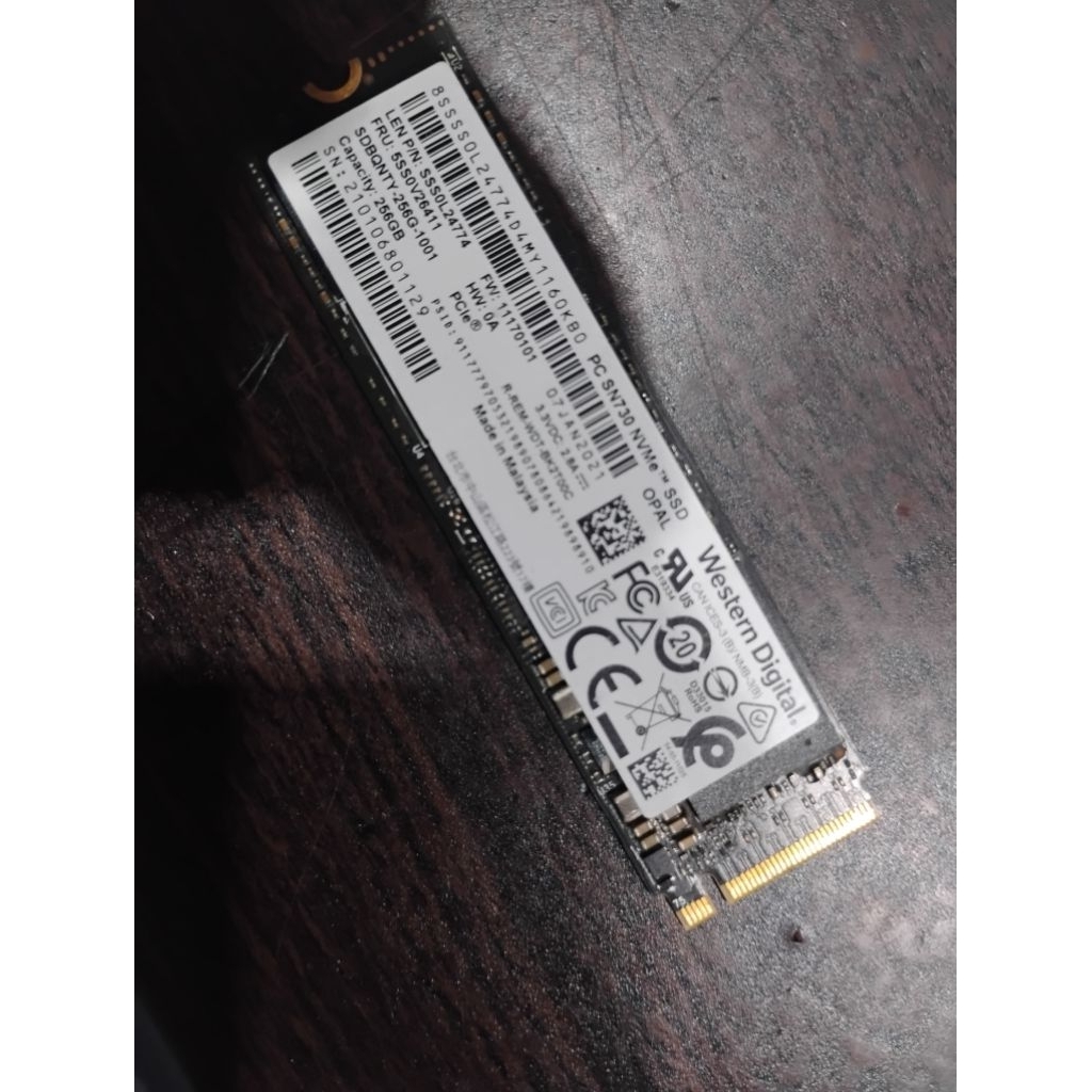 Jual SSD NVME GEN3 WD BLACK SN730 256GB | Shopee Indonesia