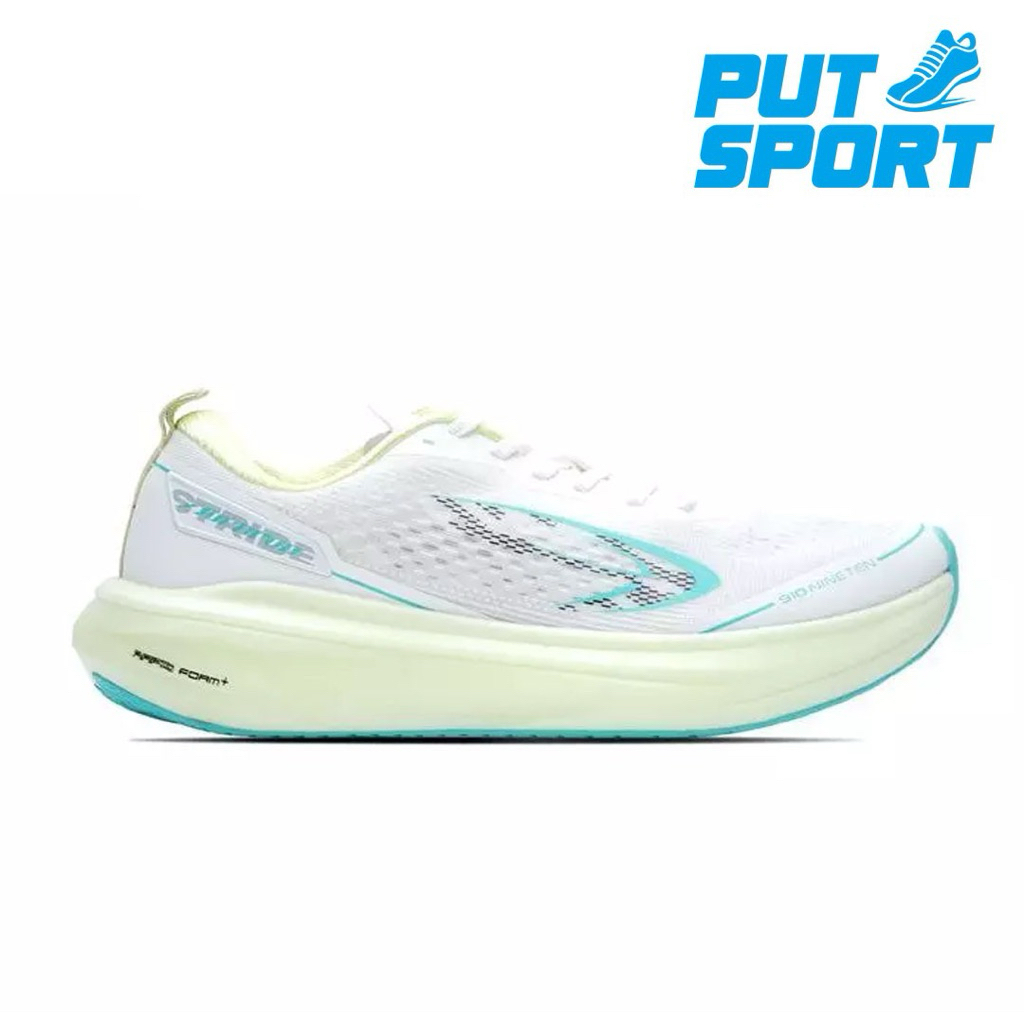 Jual 910 Nineten AURORUN STRIDE Sepatu Lari - Putih Gading/Hijau Tosca ...