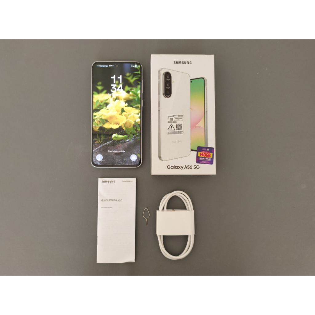 Jual Samsung Galaxy A56 5G 8/256 - Fullset, Ex Garansi Resmi | Shopee ...