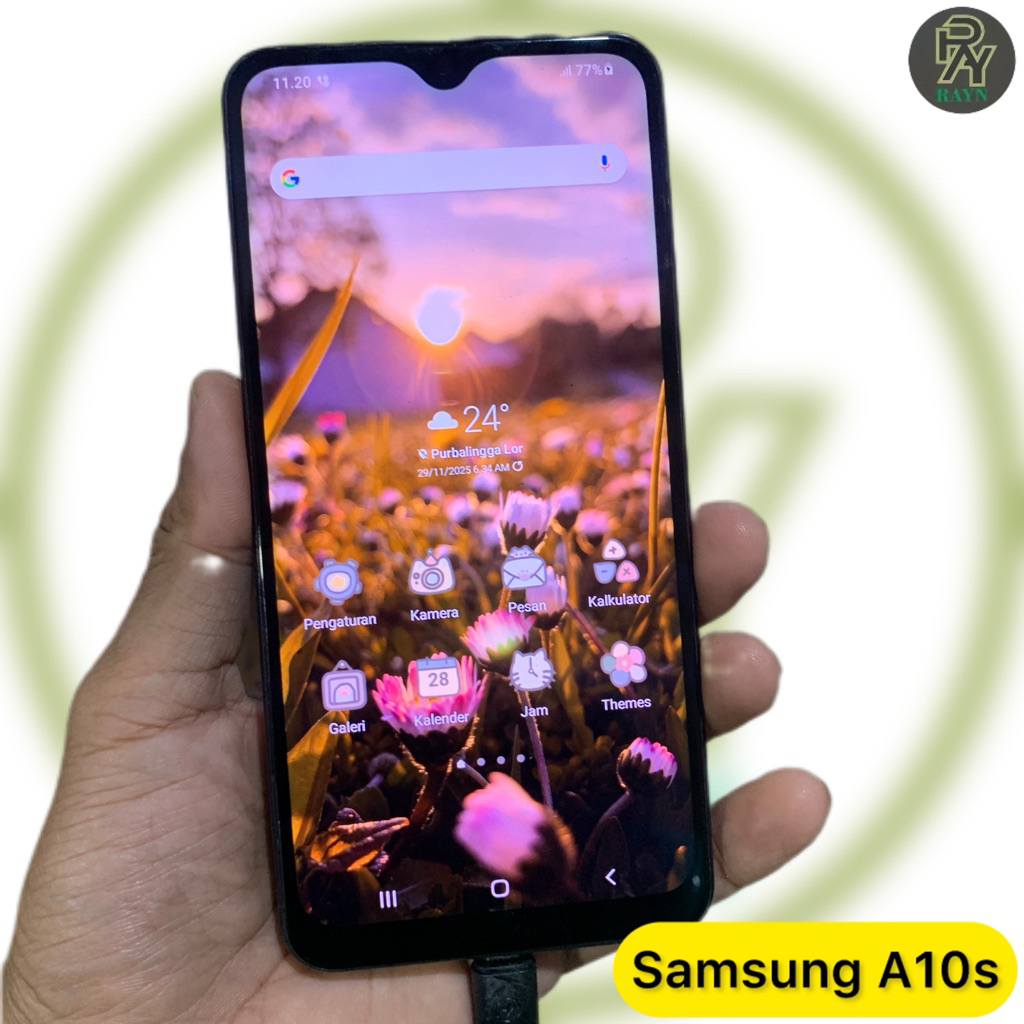 Jual LCD plus frame Samsung A10S A107 original copotan normal garansi ...