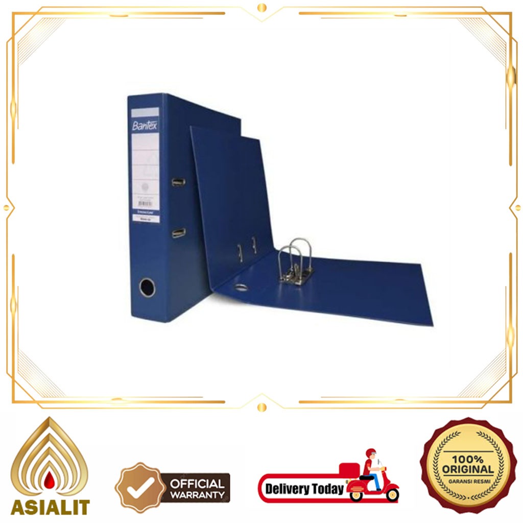 Jual Ordner Bantex 1465 Folio Map Arsip Besar Kantor Hitam Biru ...