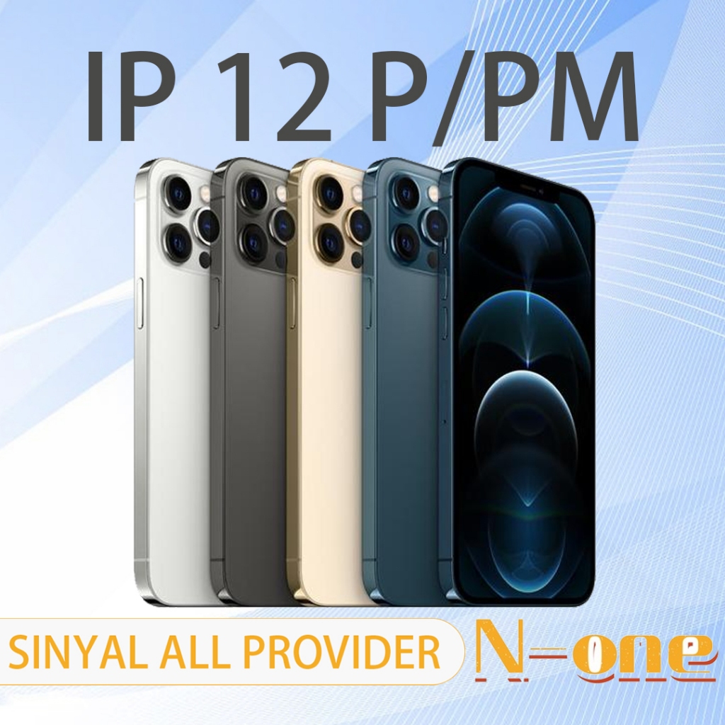 Jual IP 12 PRO/PRO MAX 256GB/128GB SECOND HAND GOOD CONDITIONS FULLSET ...