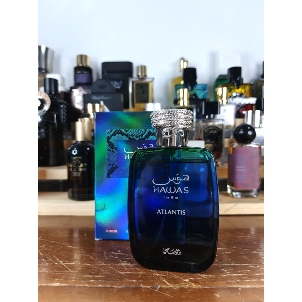 Jual Rasasi Hawas Atlantis 100ML • Juice 95%+ • Full Box | Shopee Indonesia