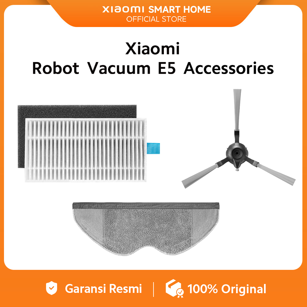 Jual Xiaomi Robot Vacuum E5 Accessories | for Robot Vacuum E5 | Shopee ...