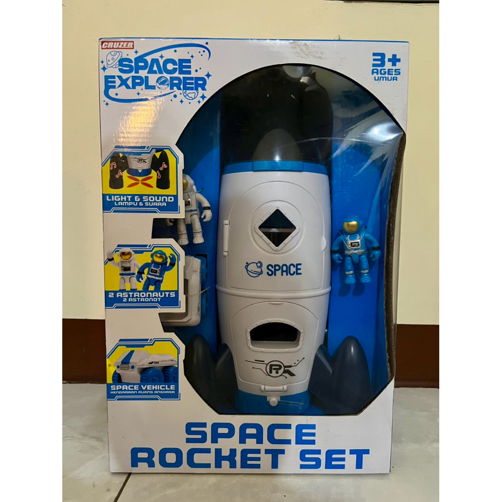 Jual CRUZER SPACE EXPLORER ROCKET SOACE - LIGHT AND SOUND INCLUDE 2 ...