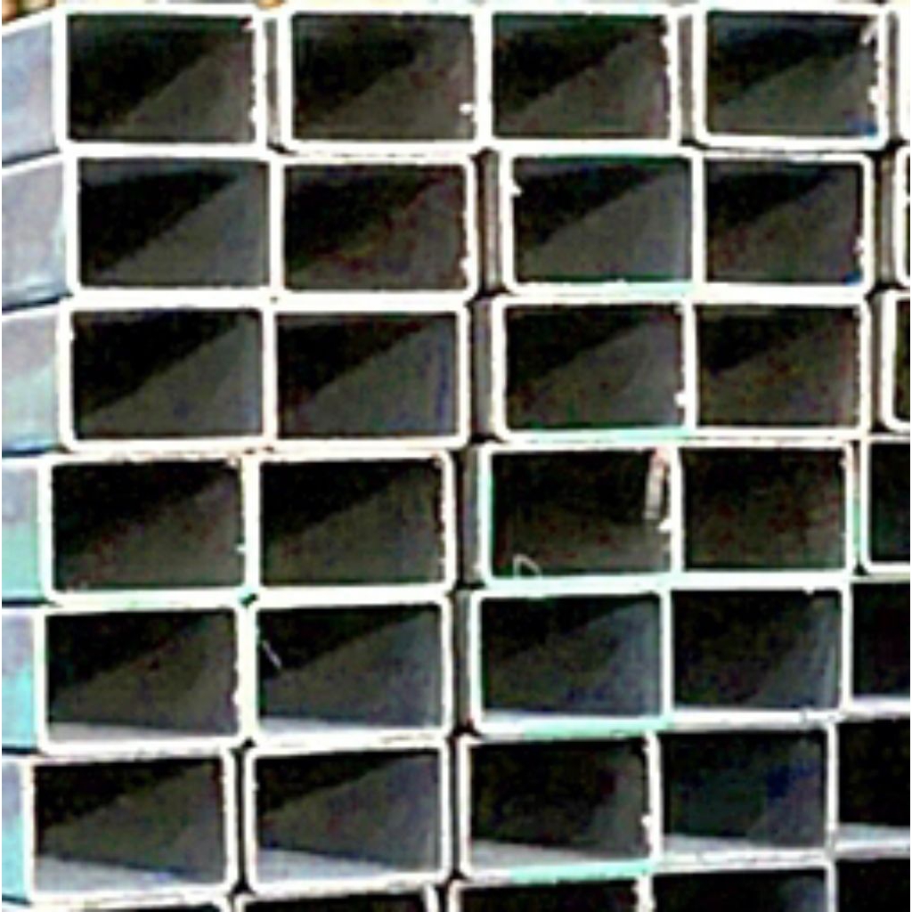 Jual Hollow galvanis 40 x 60 x 2,3 x 6 ( 40 mm x 60 mm x 2 mm x 6 mtr ...