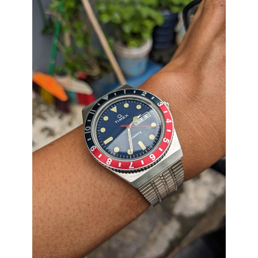 Jual Q Timex 1979 Reissue Pepsi | Shopee Indonesia