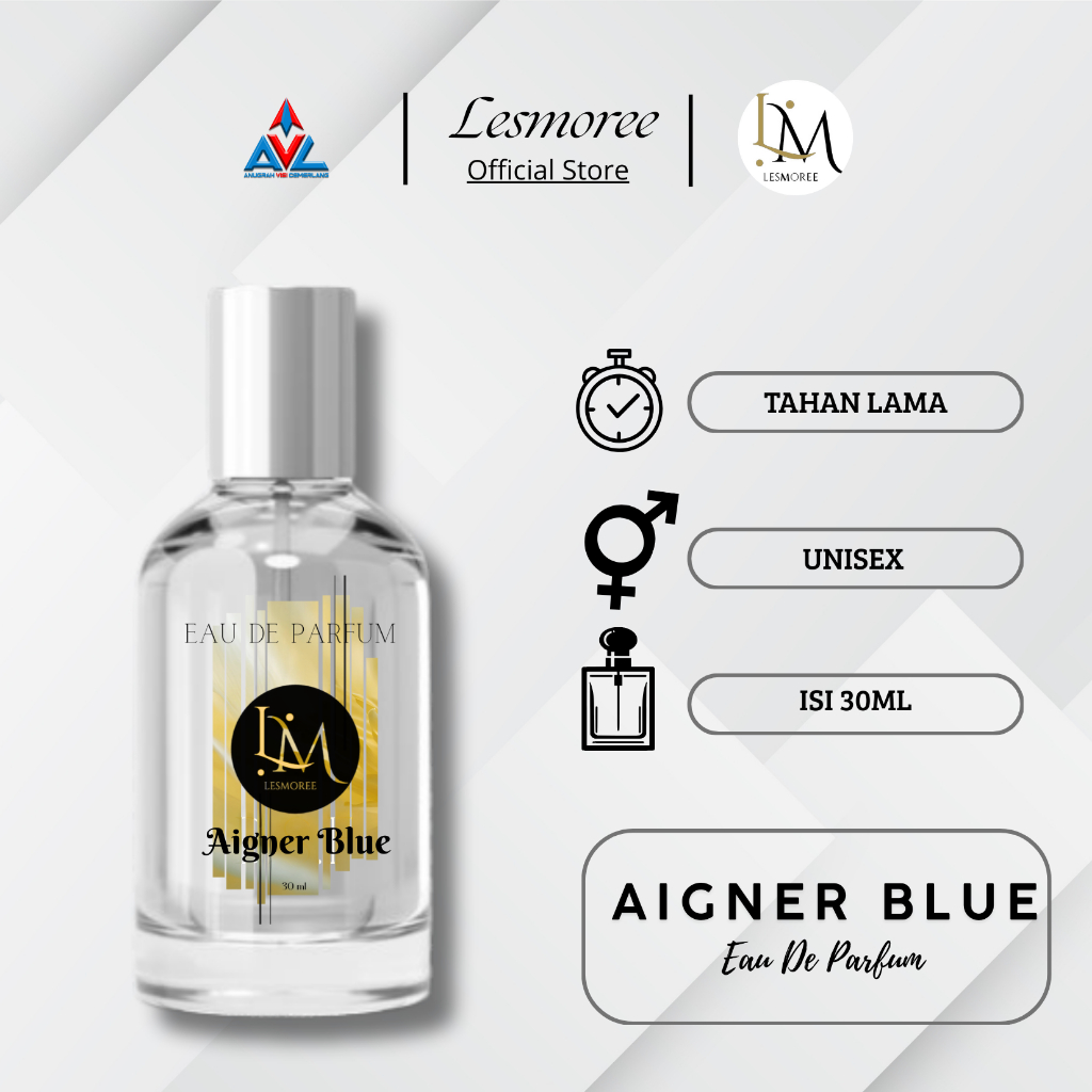Jual LESMOREE AROMATIC - EDP - PARFUM REFILL UNISEX - AIGNER BLUE ...