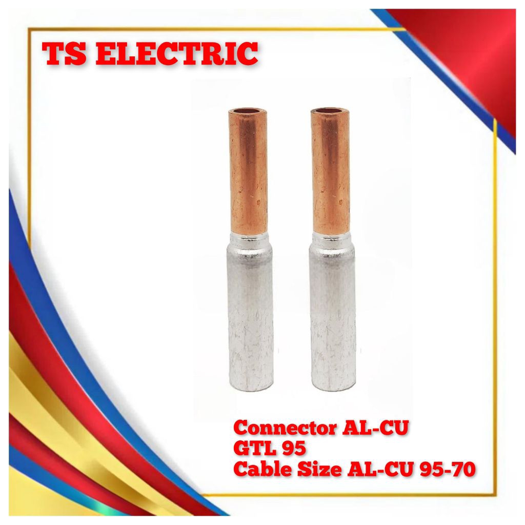 Jual SKUN KABEL SOK CONNECTOR ALCU GTL 95-70 MM / VERBENDING BIMETAL 95 ...