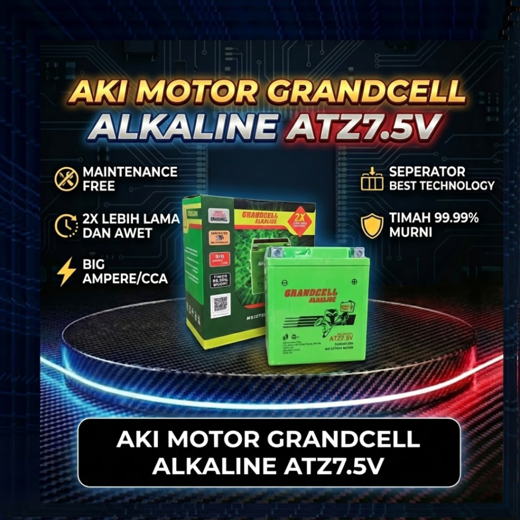 Jual Alkaline Aki Motor YAMAHA NMAX OLD Lama 155 Grandcell ATV-8L ...