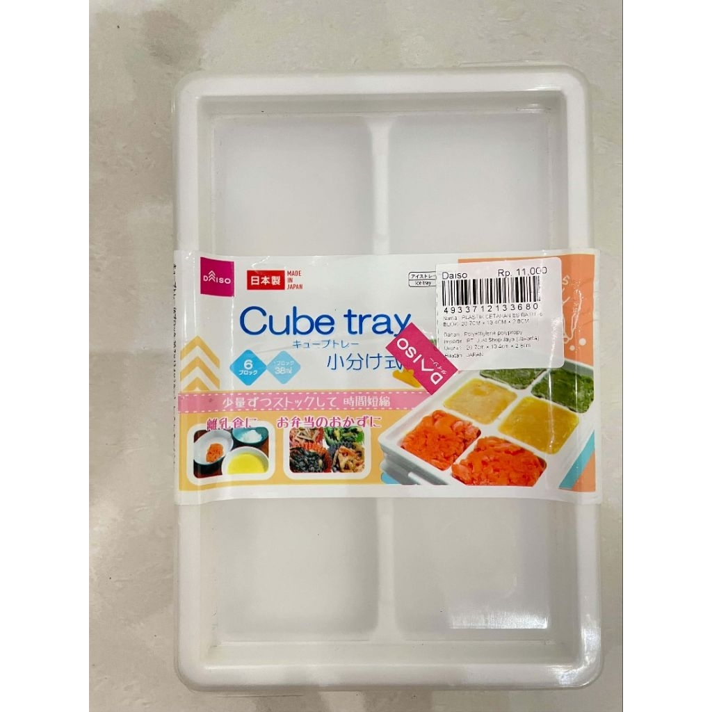 Jual Daiso Cube Tray Cetakan Es Batu atau Bumbu | Shopee Indonesia