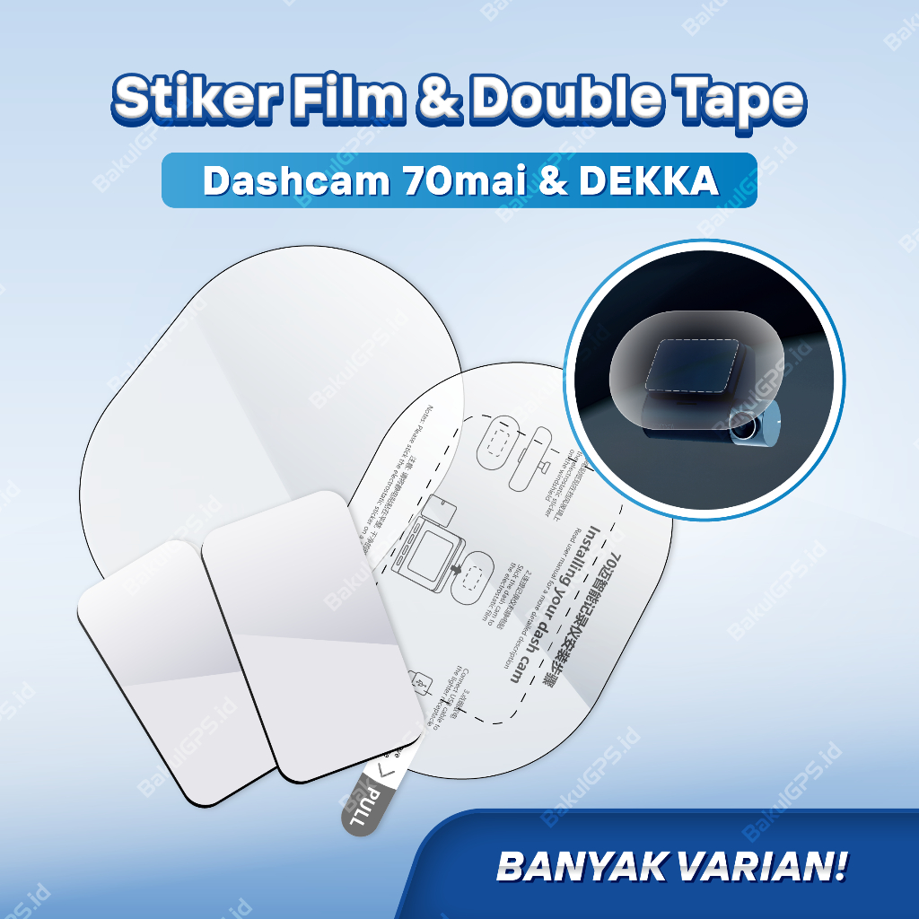 Jual 70mai dash cam - Electrostatic Sticker Film & Double Tape Car ...