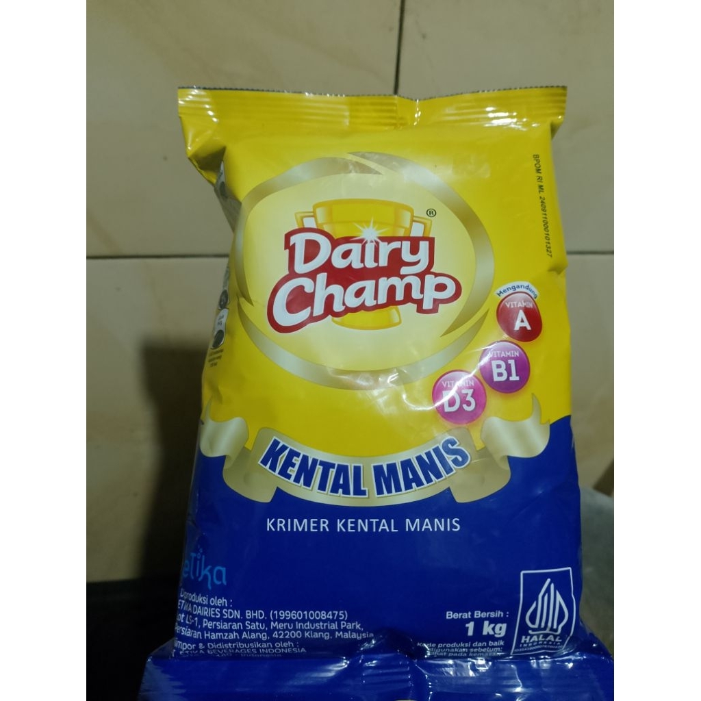 Jual Susu Kental Manis Dairy Champ 1 kg - Lebih Kental, Lebih Manis ...