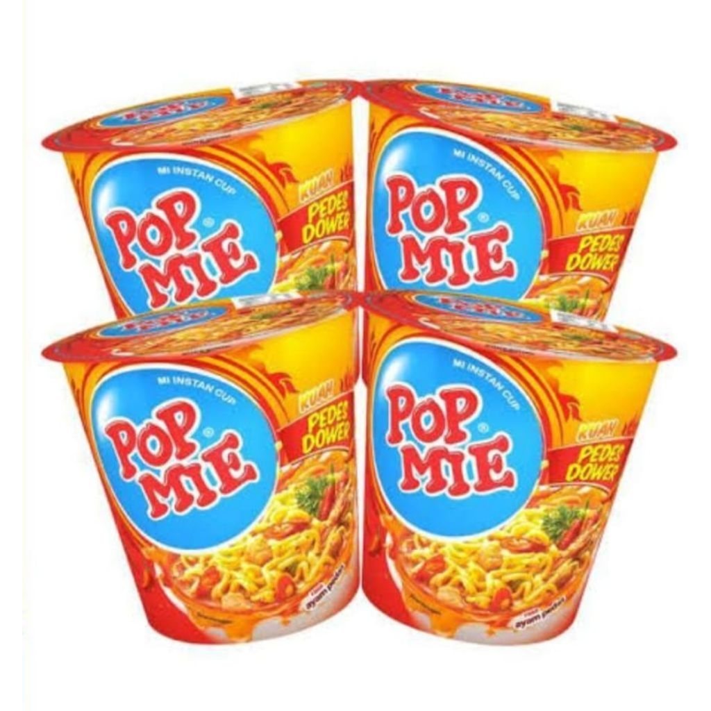 Jual Pop Mie Pedes Dower Pop Mie Pedes Gledek 75 gram | Shopee Indonesia