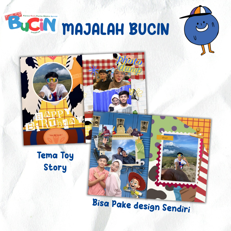Jual BUCIN STORE - CUSTOM -KADO UNIK MAJALAH CUSTOM NAMA GIFT TEMA TOY ...