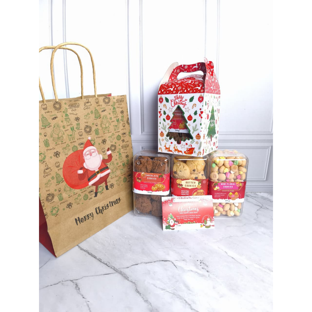 Jual NEW DESIGN HAMPERS NATAL ISI 1 / MURAH MERIAH NATAL / PARCEL ATAU ...