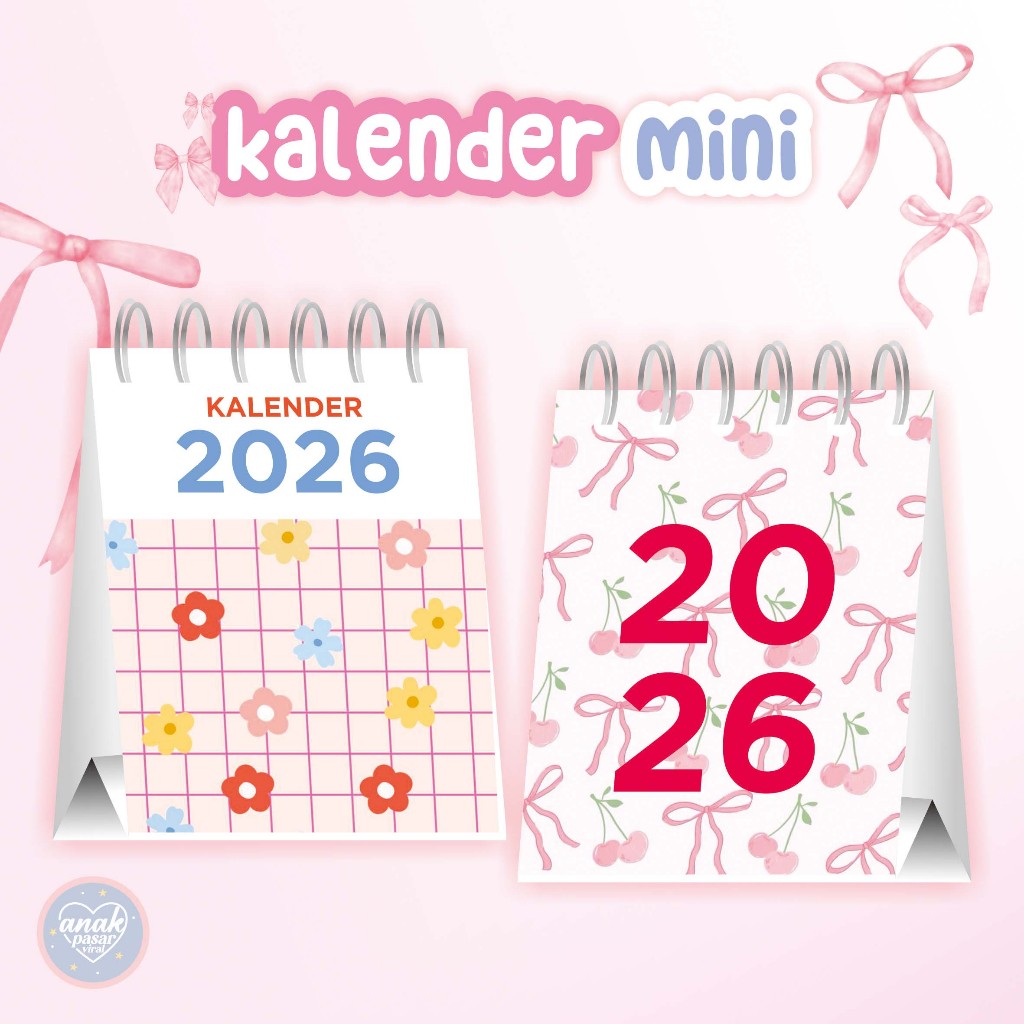Jual KALENDER MINI 2026 - SOUVENIR KALENDER GIFT COQUETTE | Shopee ...