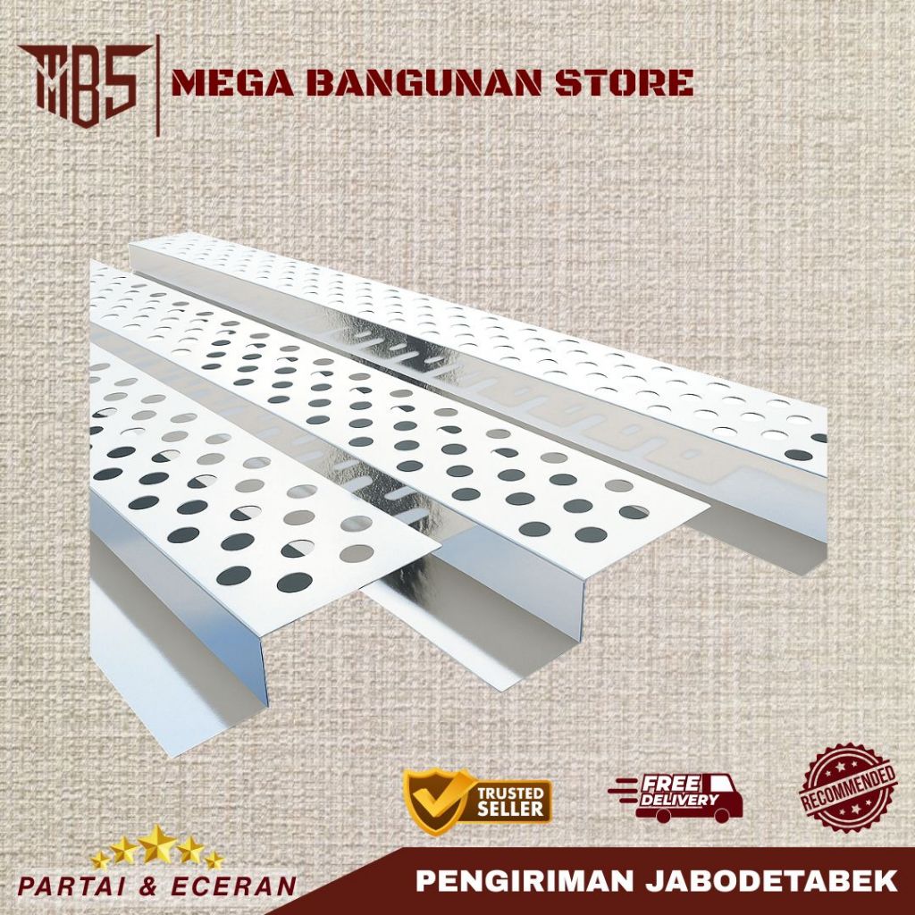 Jual Shadowline 3m / Shadow line gypsum / shedowline gipsum / tali air ...