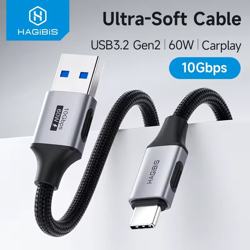 Jual Hagibis TAC10 USB C Cable USB A to USB C Charger Cord Fast ...