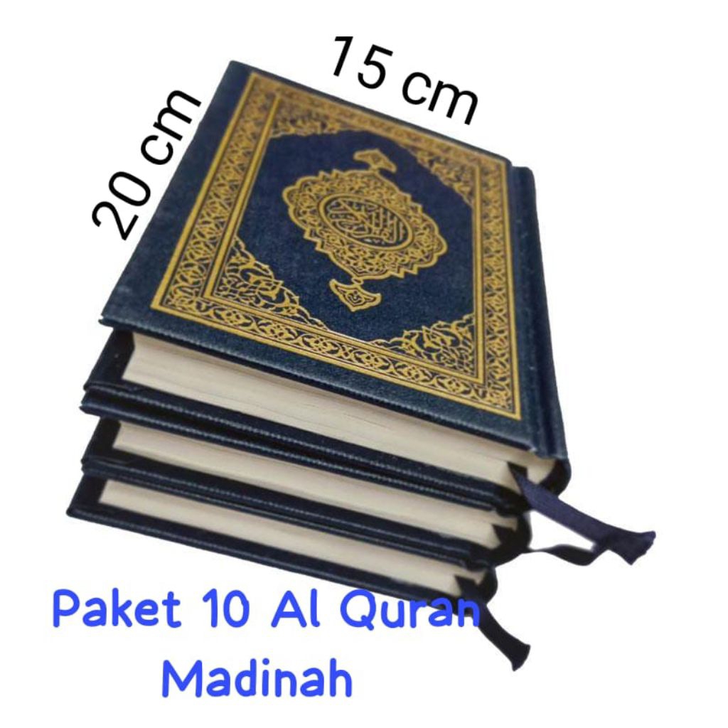 Jual Paket 10 Pcs Al Quran Utsmani Import Arab Saudi Cocok Untuk Wakaf ...
