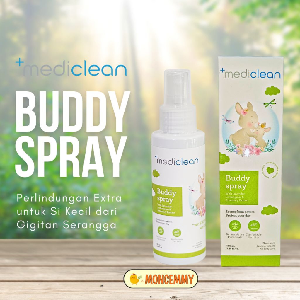 Jual Mediclean Buddy Spray 100 ml - Spray Anti Serangga - Bugs ...