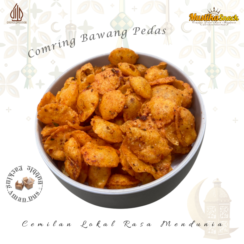 Jual 1Kg Comring Singkong Bumbu Seblak Kecimpring Pedas Gurih Daun ...