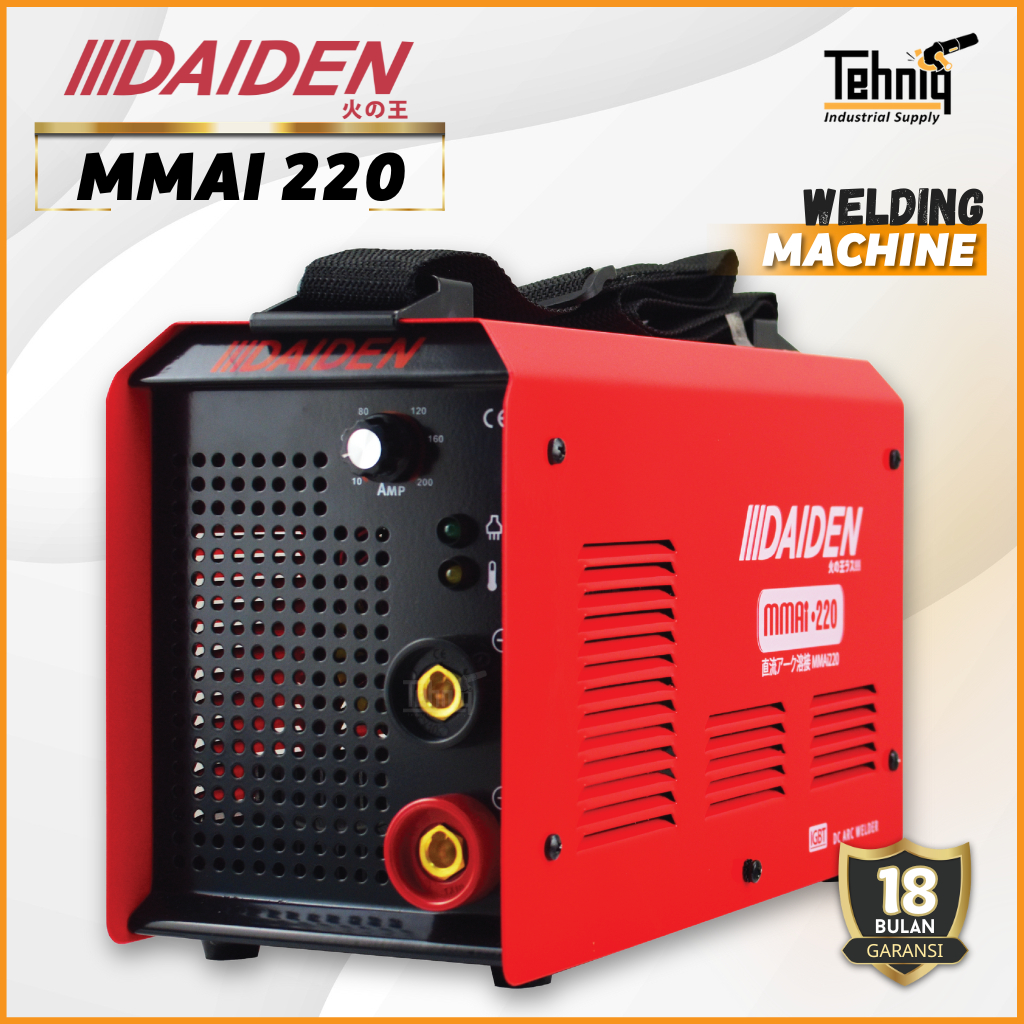 Jual Daiden Mmai 220 Mesin Las Listrik Inverter Welding | Shopee Indonesia
