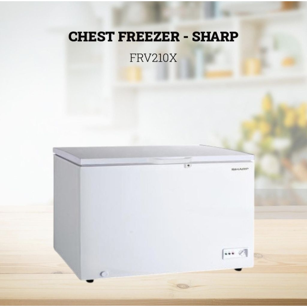 Jual CHEST FREEZER SHARP 200 LITER FRV 210X | Shopee Indonesia