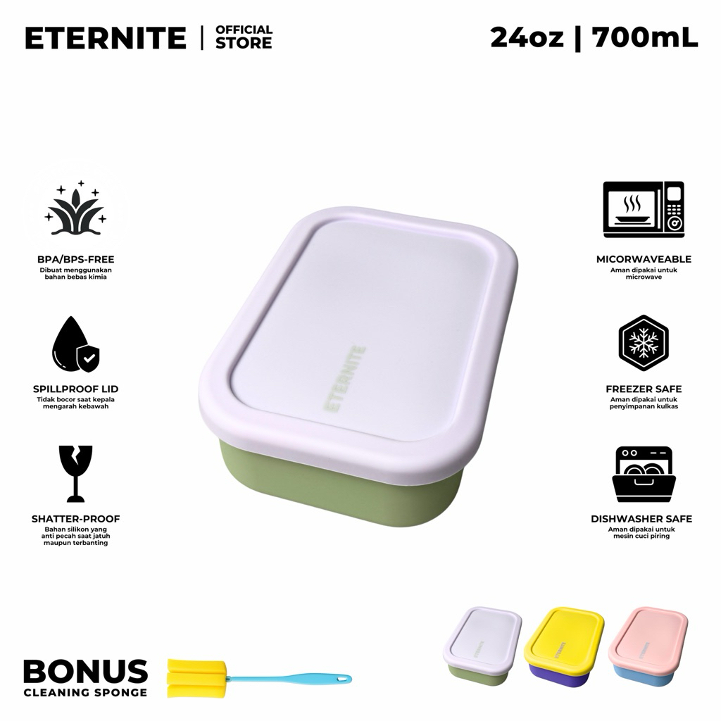 Jual ETERNITE POP Canteen 24oz [Microwave Safe | Freezer | Dishwasher ...