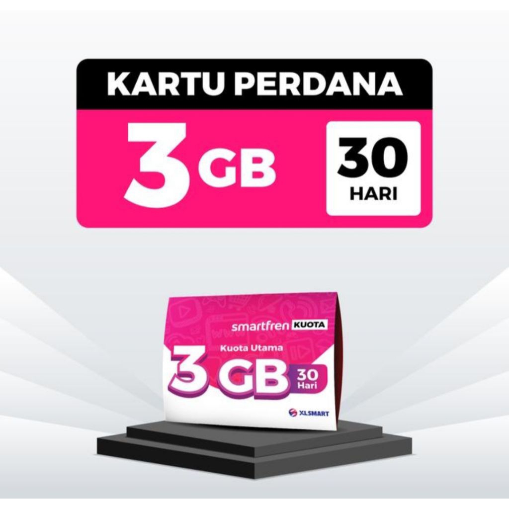 Jual Perdana Smartfren 3GB 30 Hari [ Nasional ] | Shopee Indonesia