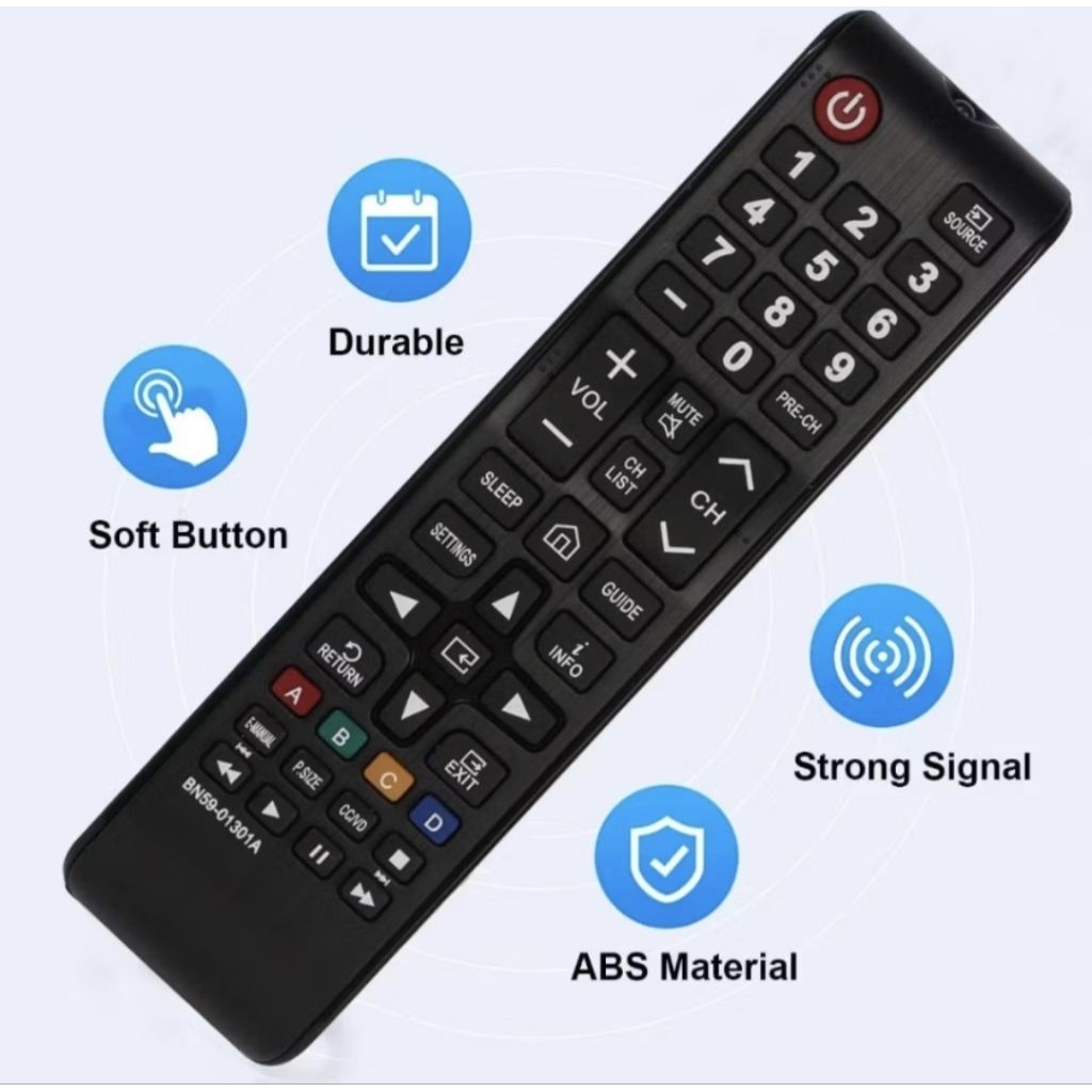 Jual Remote Remot TV SAMSUNG LED LCD ORIGINAL SMART TV BN59-0130A ...