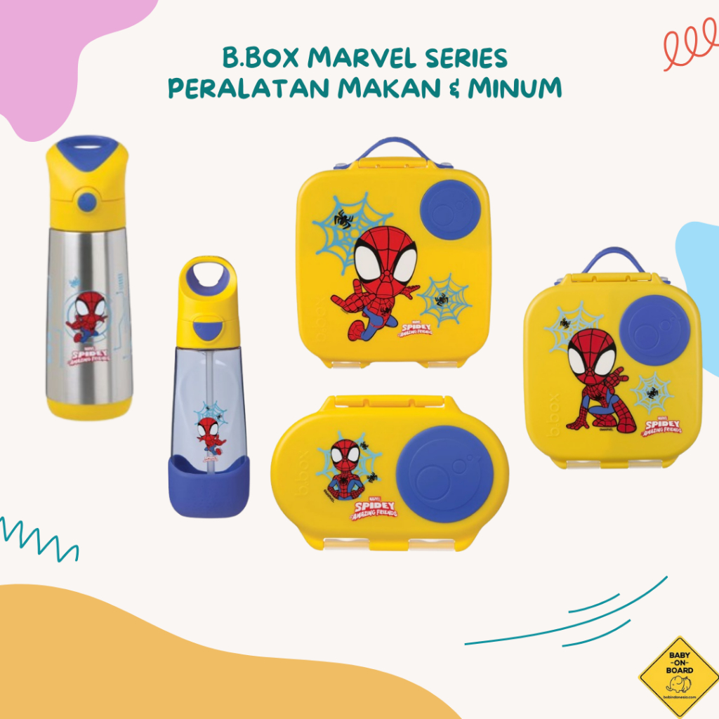Jual B.Box Marvel Series - Spidey bbox | B Box Peralatan Makan Minum ...