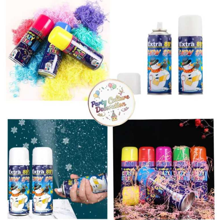 Jual String Spray / Snow Spray Party ( PCD ) | Shopee Indonesia