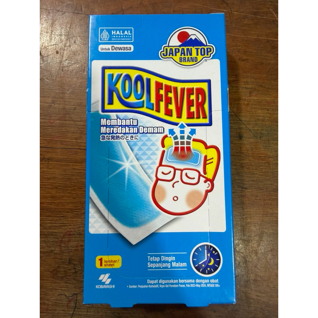 Jual Kool Fever untuk Dewasa Per Box (6sachets) | Shopee Indonesia