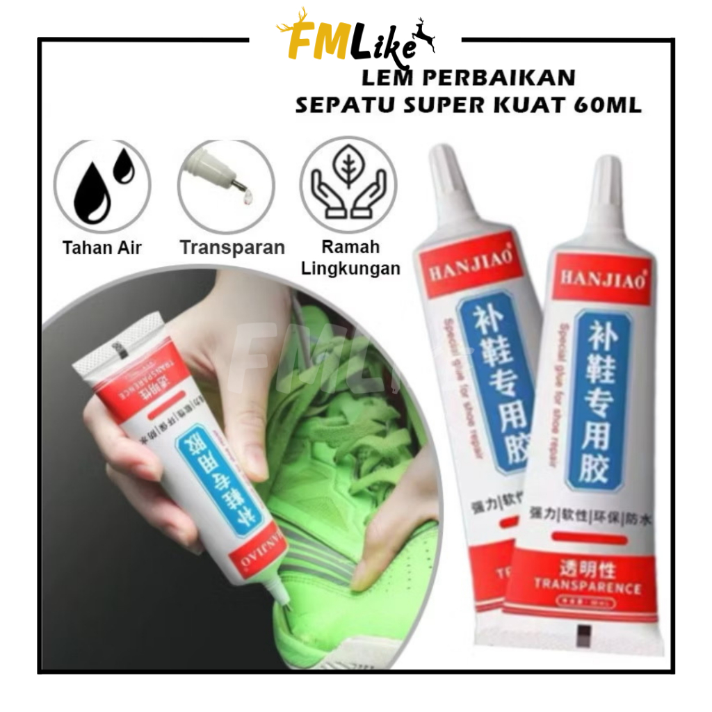 Jual Lem Sepatu Lem Reparasi Sepatu Kuat Tahan Air / Lem Penguat Sepatu ...