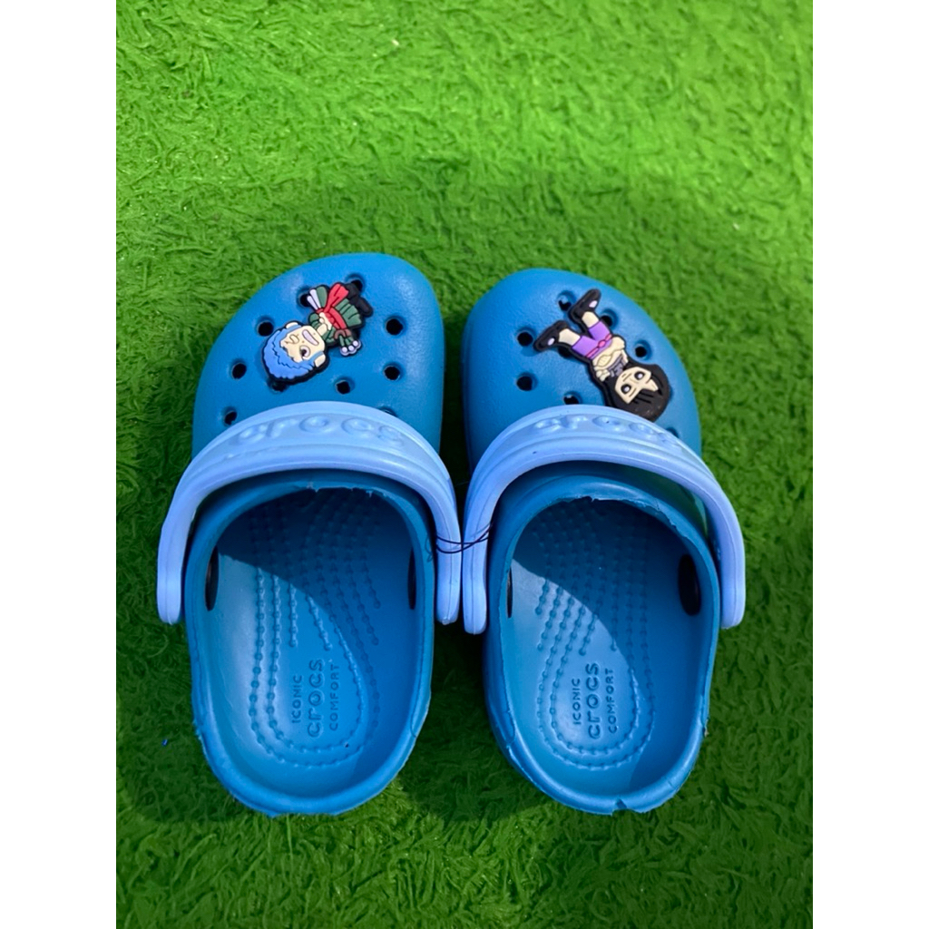 Jual Sendal Crocs Anak Classic 0rii Indonesia minus cutting | Shopee ...