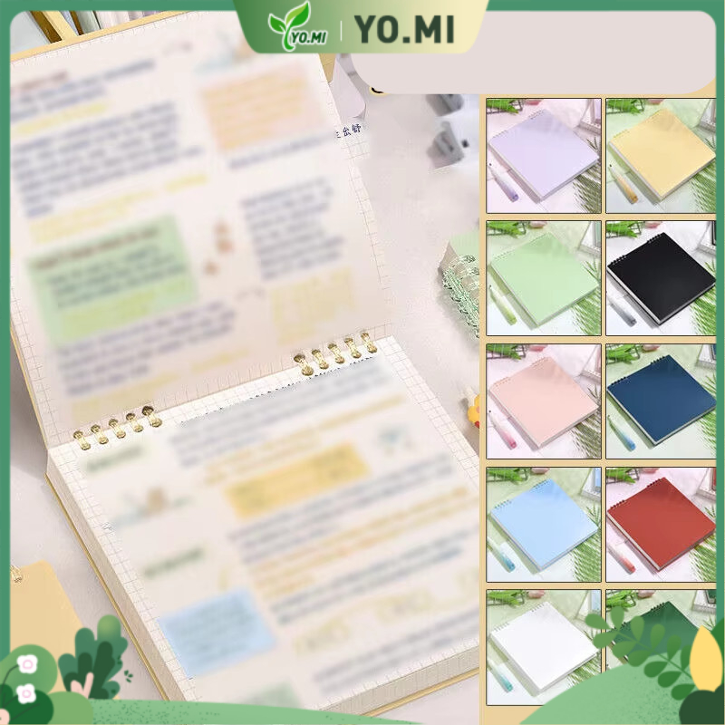 Jual Buku Catatan Flip Notepad Grid Notebooks B5 Diary Leaf Notebook ...