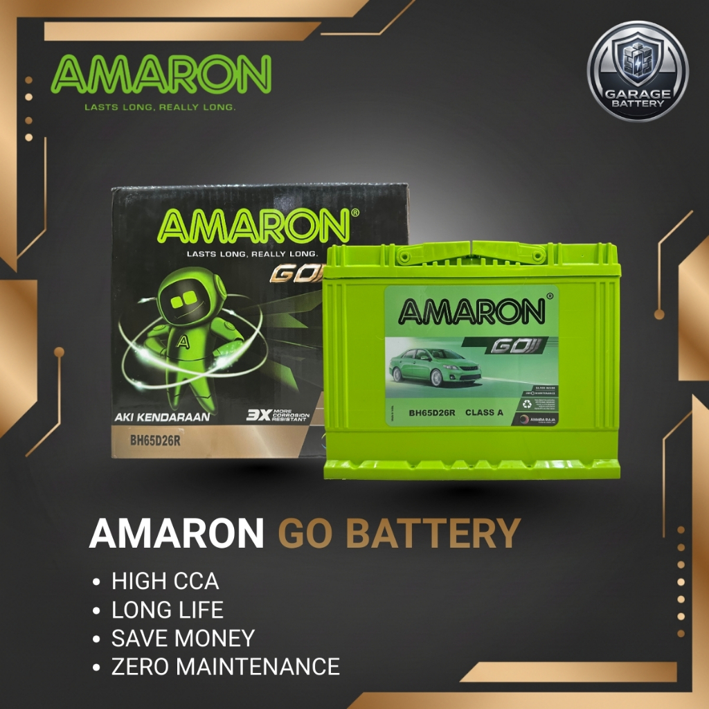 Jual Amaron GO Aki Mobil Toyota New Kijang NS70 / 65D26R 12V / 65Ah ...