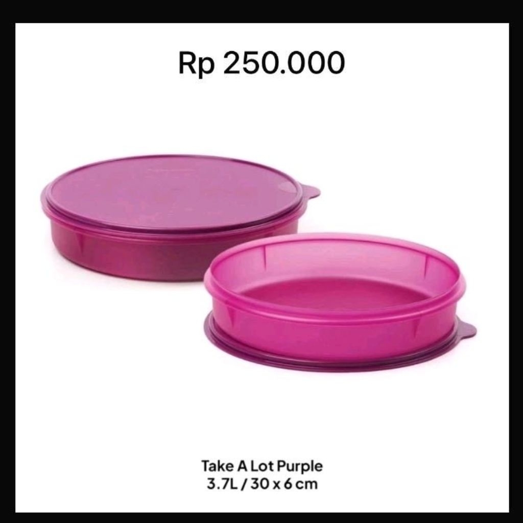 Jual Take A Lot Tupperware Original | Shopee Indonesia