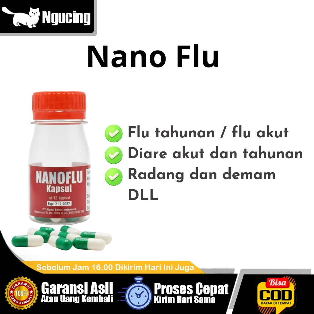 Jual Obat flu dan diare berbentuk kapsul yang ampuh untuk sakit biasa ...