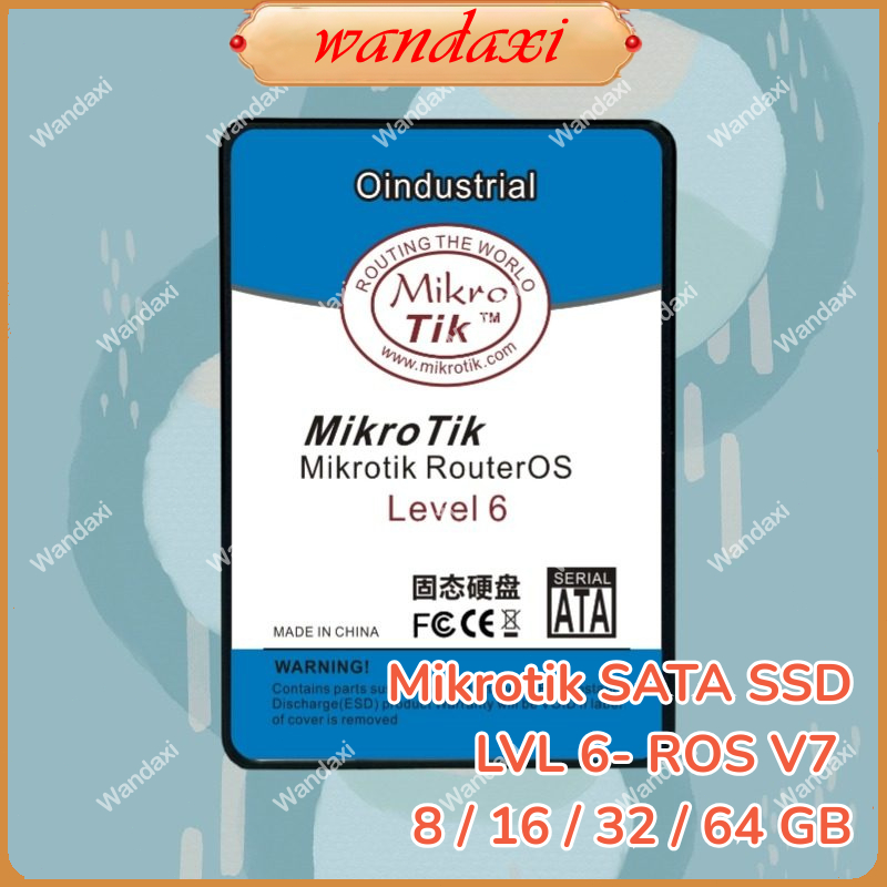 Jual Mikrotik SSD Level 6 X86 SATA 2.5 Inch 64 Bit ROS 7 V7 MDY ...