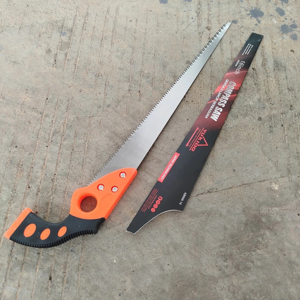 Jual Gergaji potong kayu super tajam 12-16 inch Gergaji Kayu Tangan ...