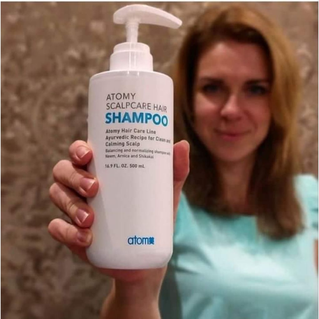 Jual ATOMY SCALPCARE SHAMPO 500ML KETOMBE DAN GATAL2 | Shopee Indonesia