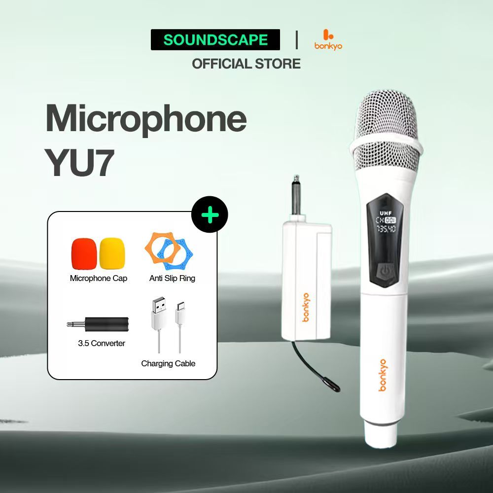 Jual Soundscape bonkyo COD Wireless KTV Microphone Kit dengan Pickup ...