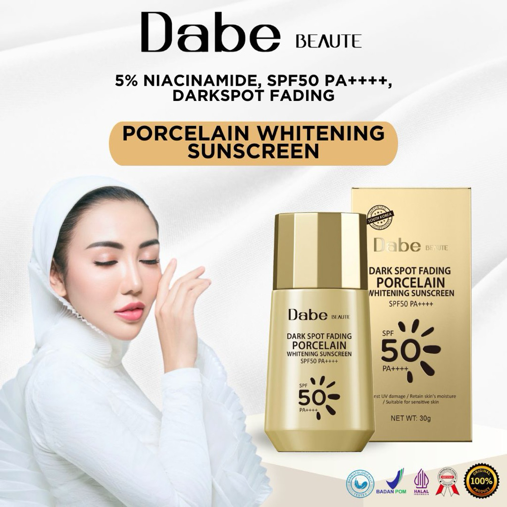 Jual DABE BEAUTE | NEW SUNSCREEN !! Dark Spot Fading Porcelain ...