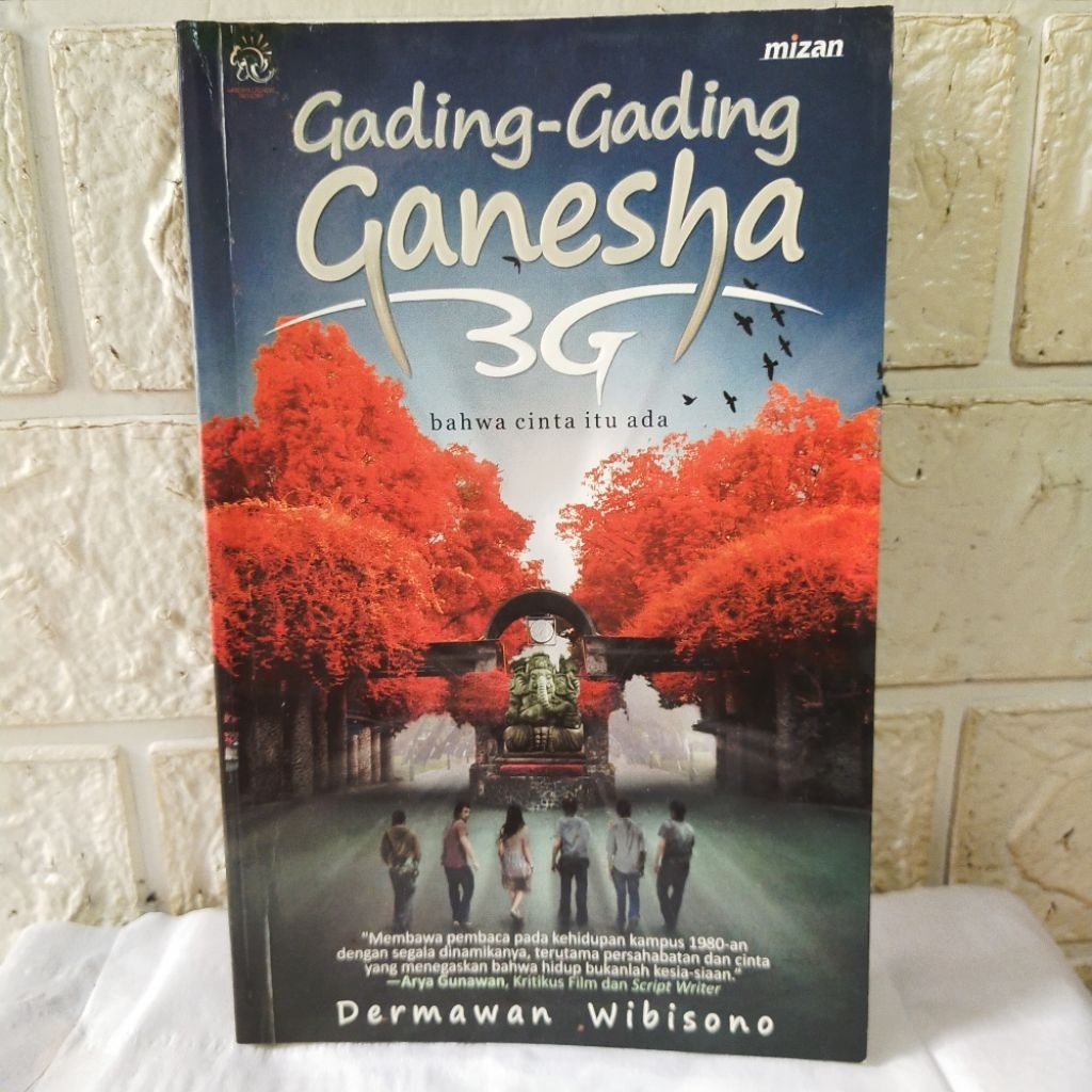 Jual Novel Gading-Gading Ganesha 3G - Dermawan Wibisono | Shopee Indonesia