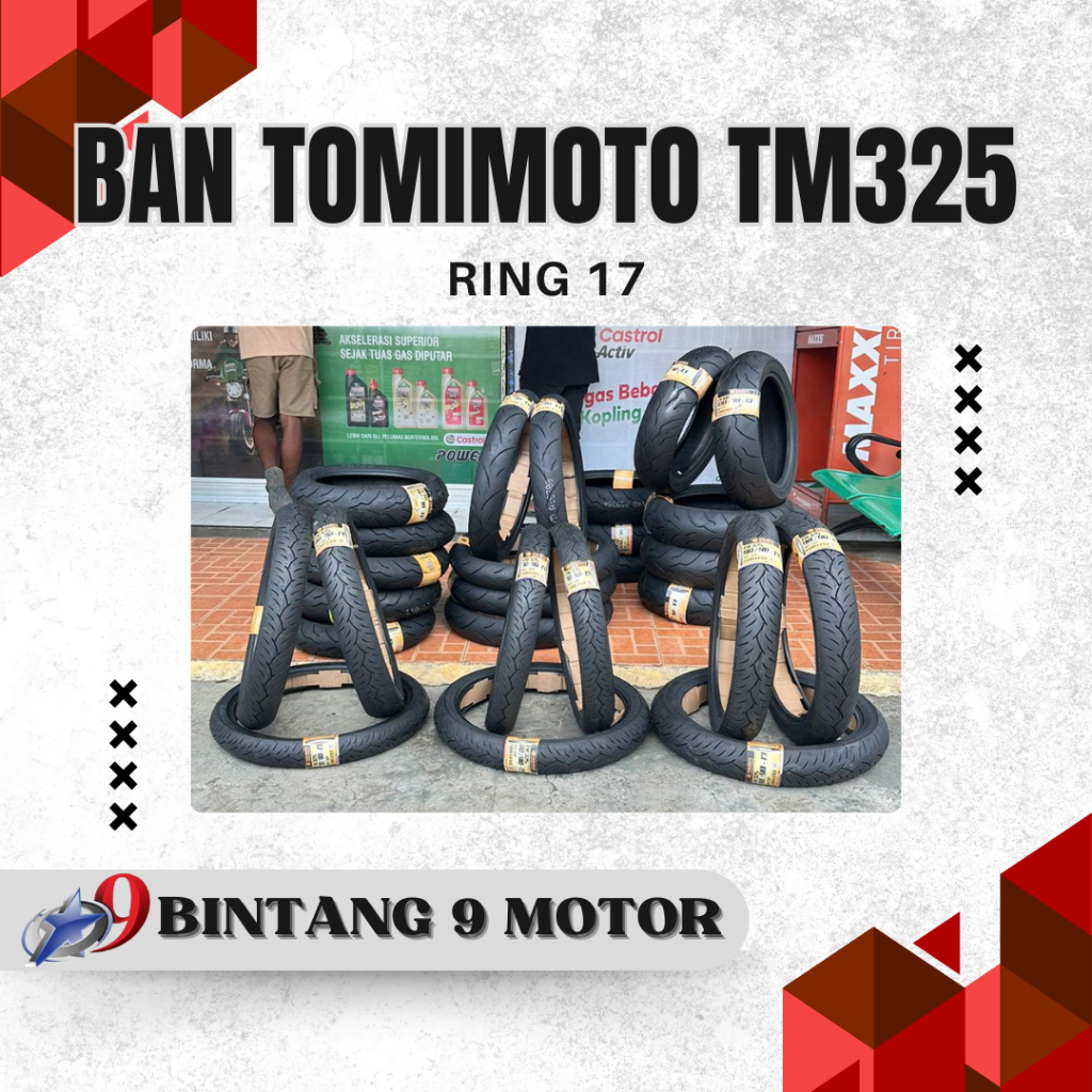 Jual BAN TOMIMOTO TM325 MEDIUM COMPOUND RING 17-BINTANG SEMBILAN MOTOR ...