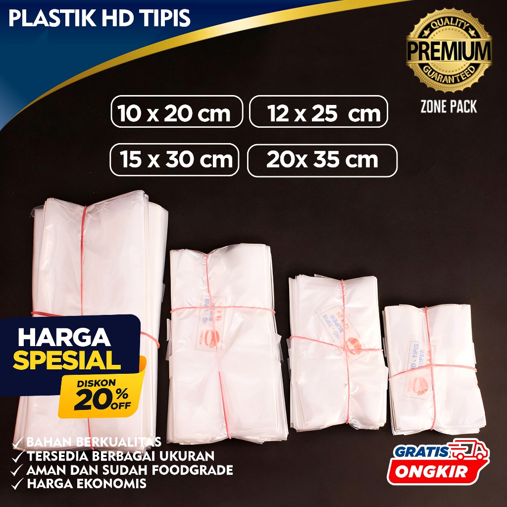Jual Plastik HD Tipis Perikat | Plastik Sayur Bening Perikat | Plastik ...